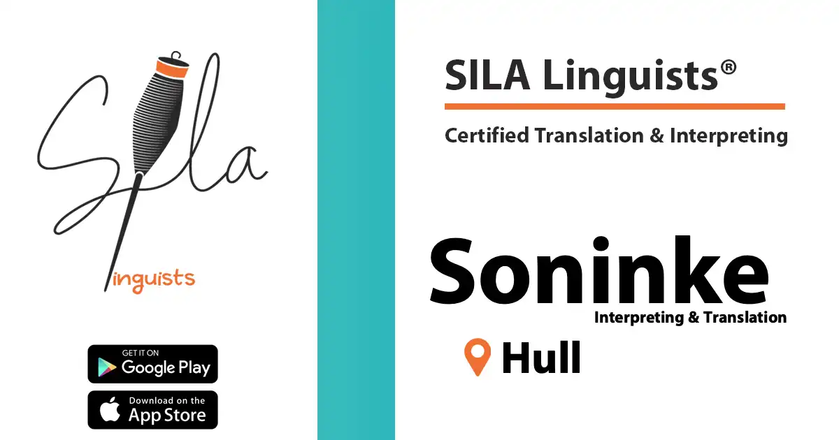 Certified Soninke Translation Services in Hull